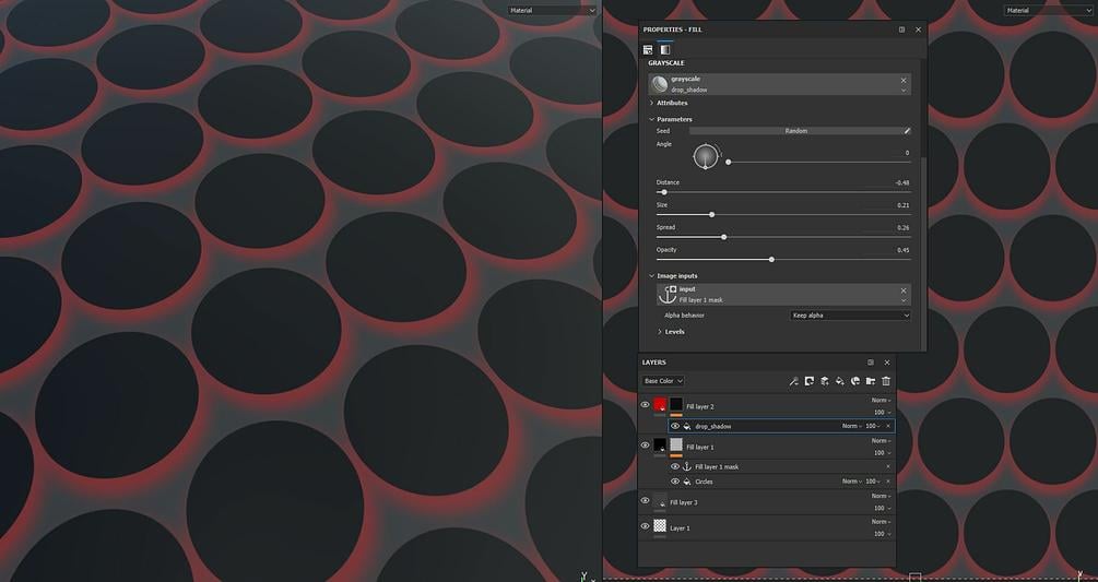 Drop Shadow Generator (works with masks in Substance Painter)