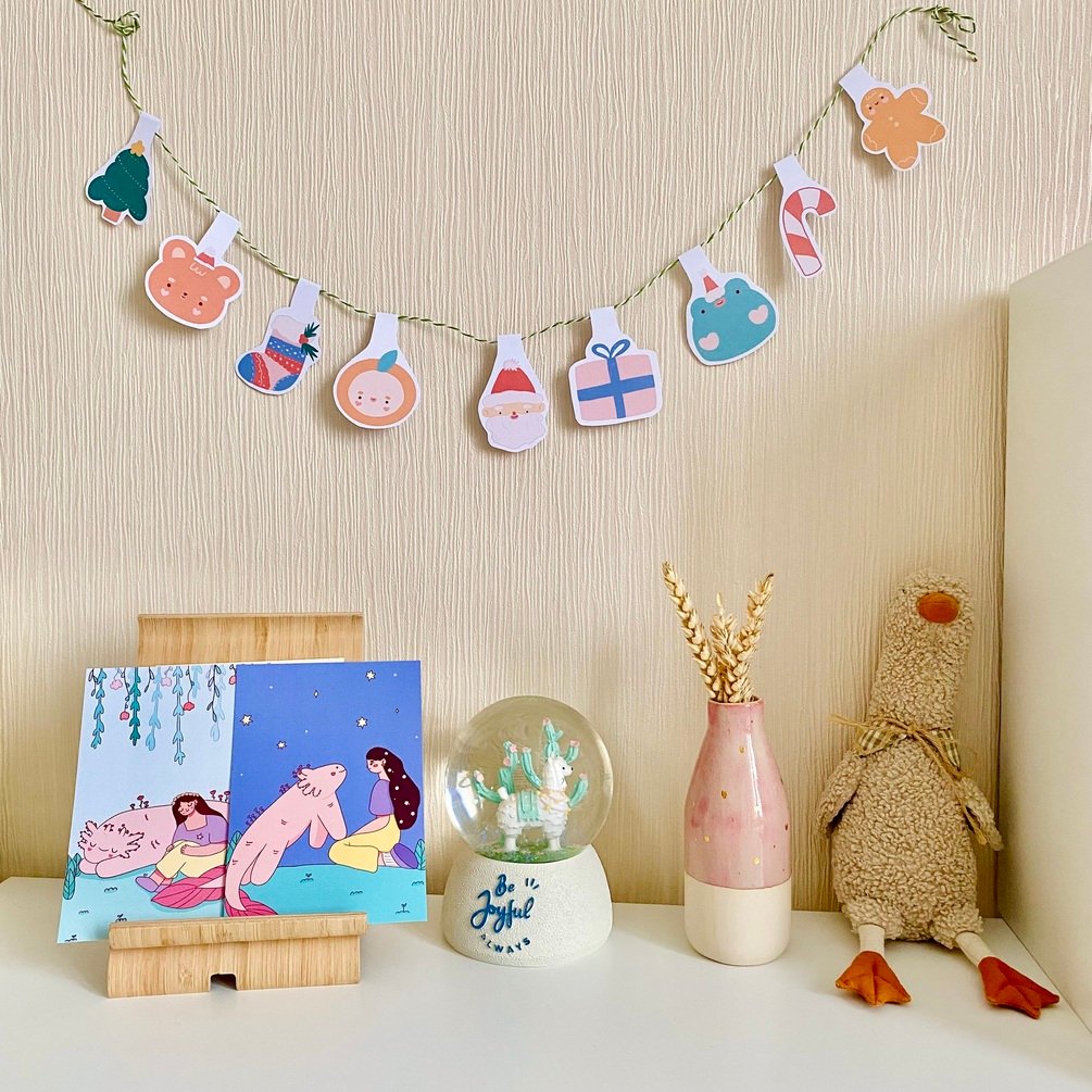 Cute Christmas garland