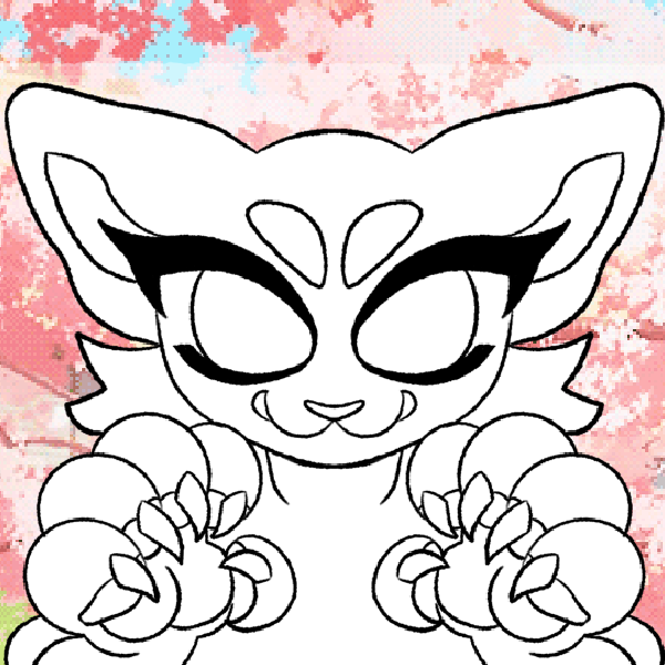 Scary cute YCH/base - PSD file