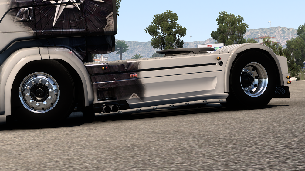 Sideskirts and Stripe Pack for Scania Rjl R&4 Series