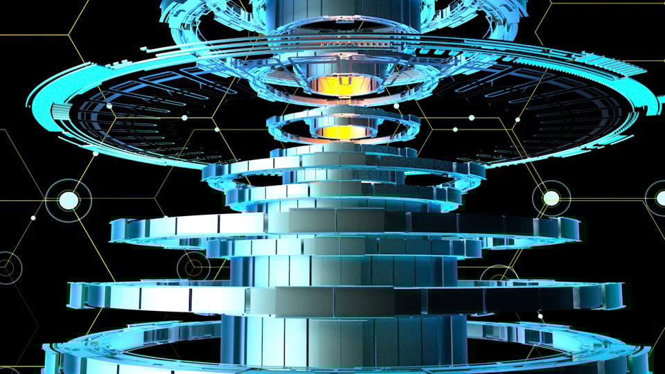 VJ Clips Pack 3- "Tech Up"- Tech Visuals- 3D Animations by Papa Bear