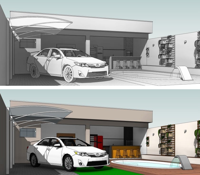 Revit Família - Toyota Camry