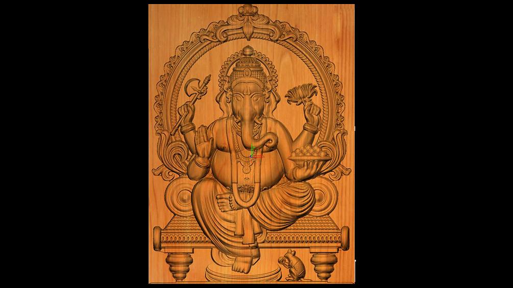Lord Ganesha 3D Model Free Download