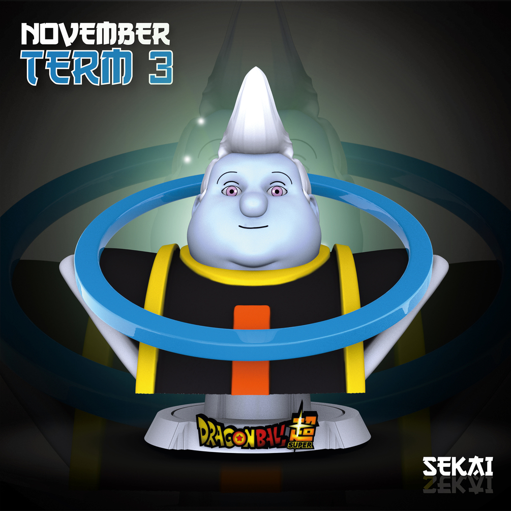 Awamo Bust - Sekai 3D Models - Tested and Ready for 3D printing