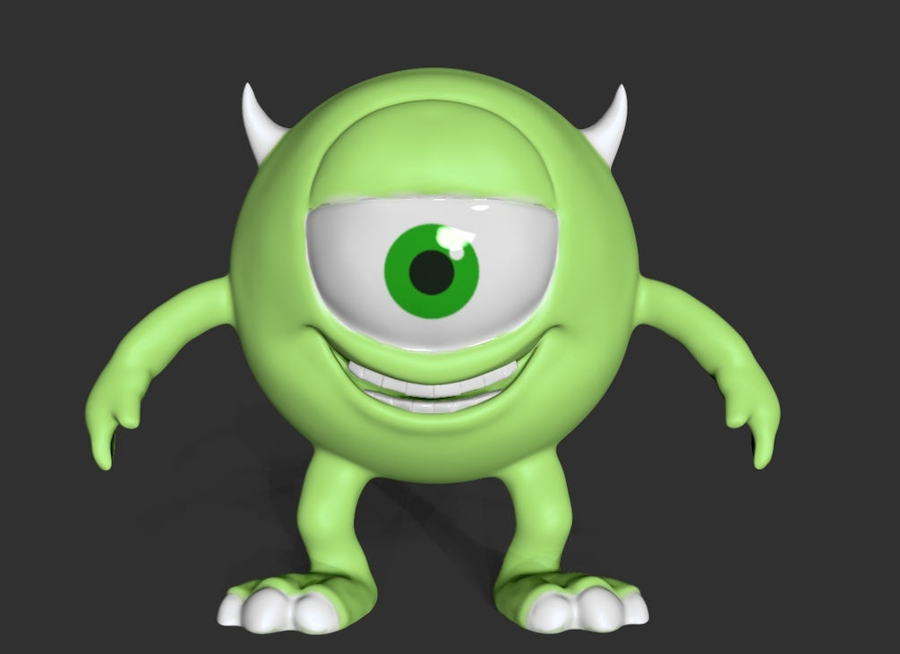 Mr.Q Monsters, Inc. 3D