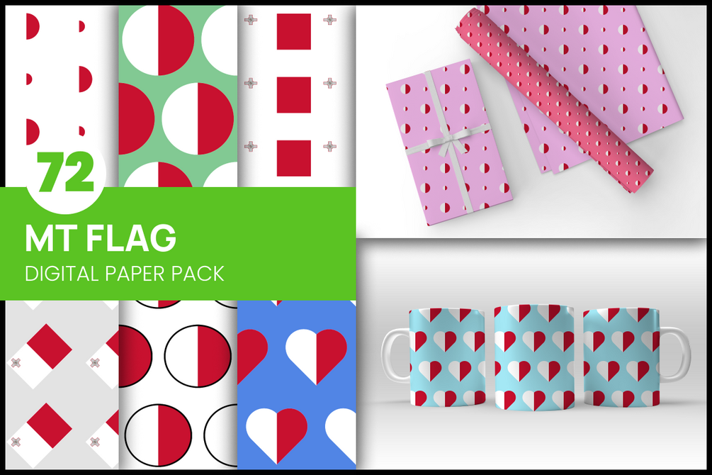 MT Flag Seamless Patterns