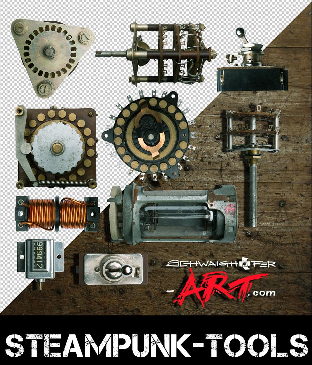 Free "Steampunk Tools" by Schwaighofer-art