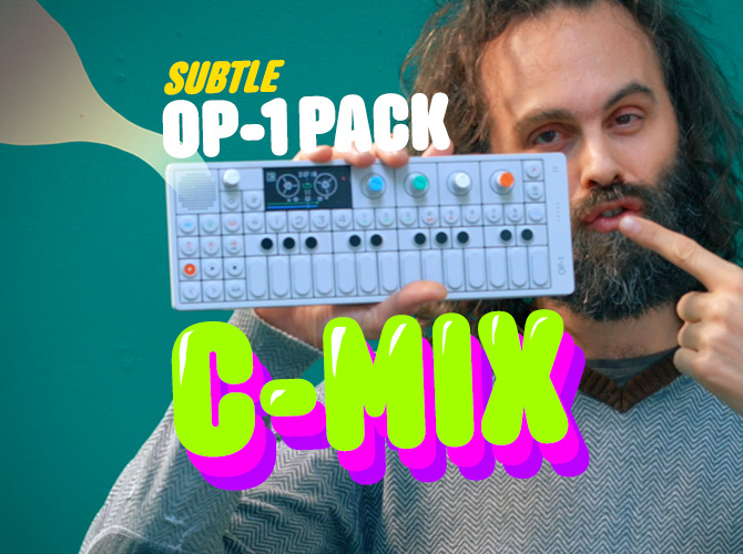 "C-MIX" OP-1 sample pack