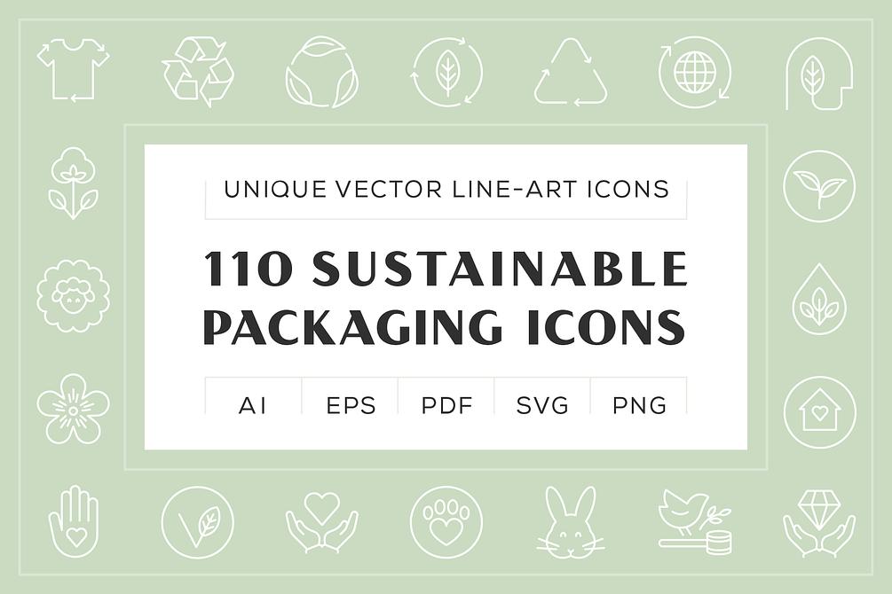 Sustainable Packaging Icons