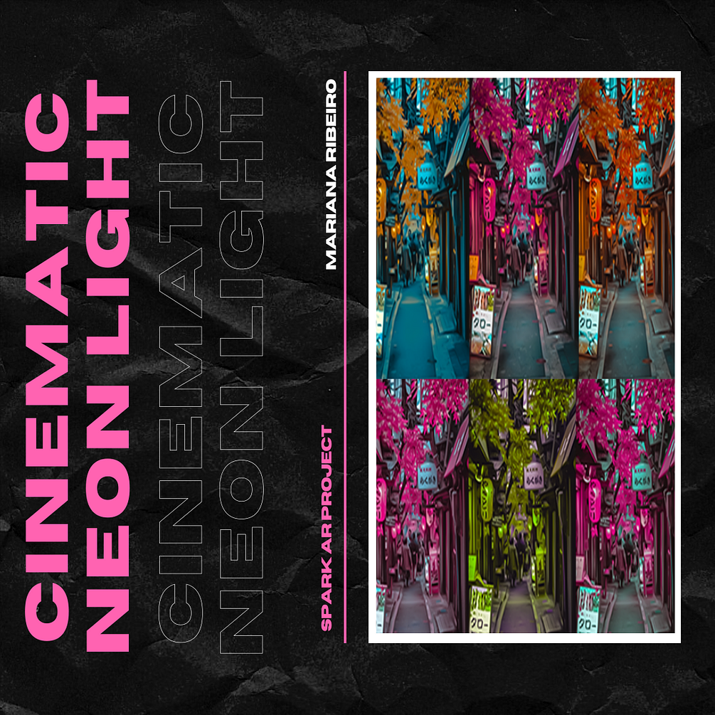 Cinematic Neon Light Luts for Spark AR