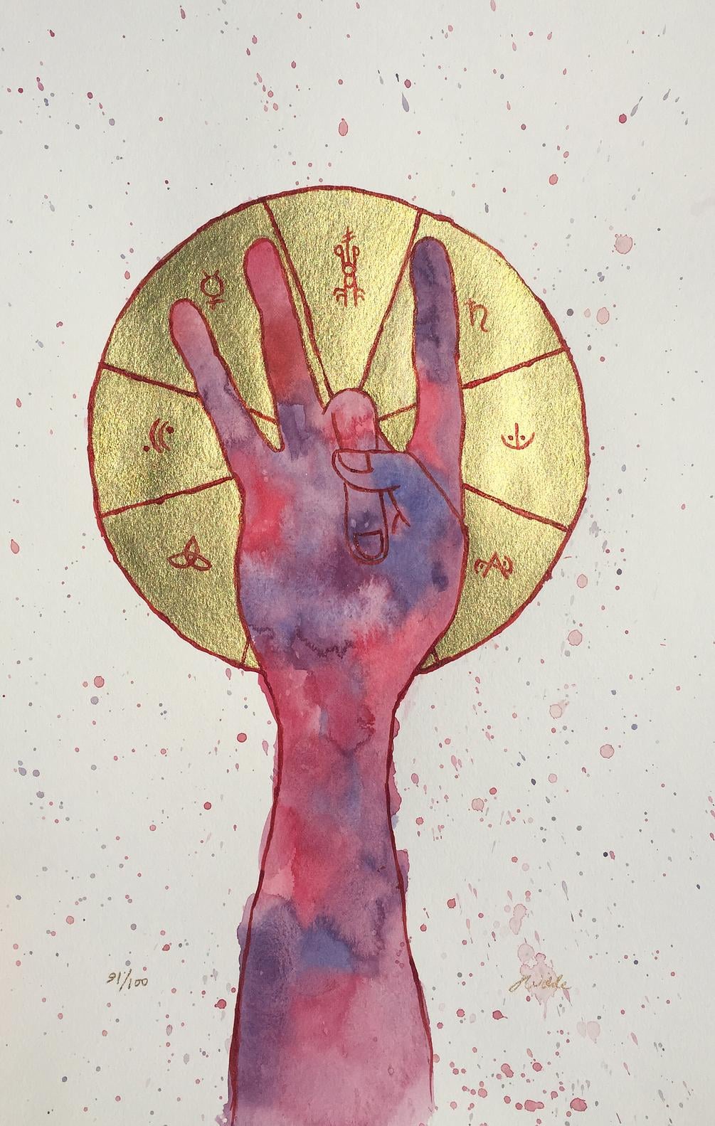 #100mudras - 91/100 - Shunya Mudra V