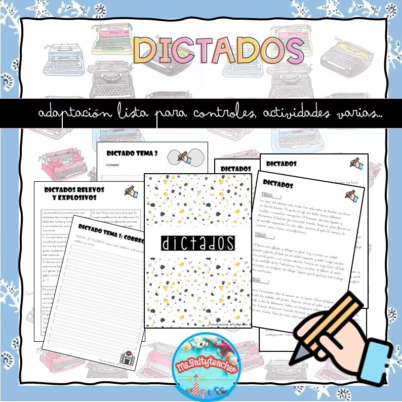 LENGUA: DICTADOS - recopilación y adaptación