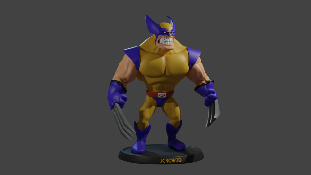 Wolverine 3D Print File
