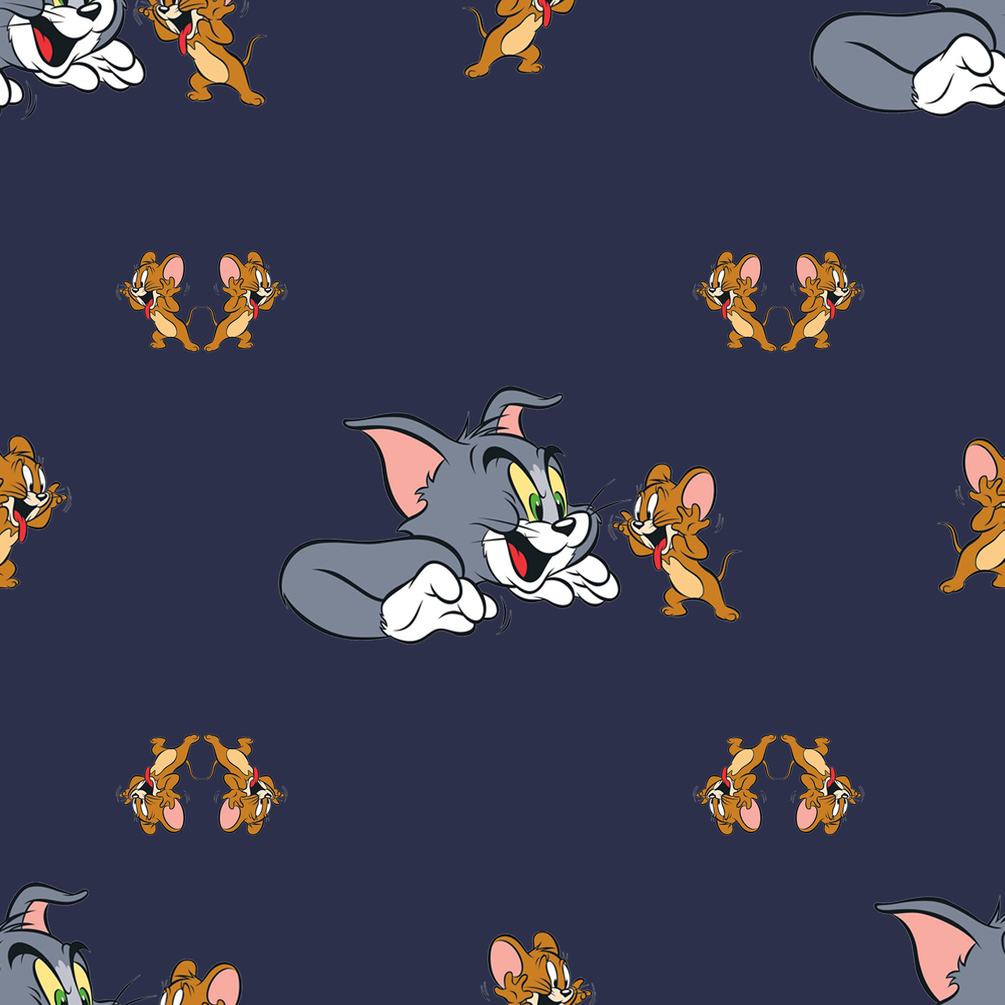 Cartoon Pattern Design (Tom & Jerry)