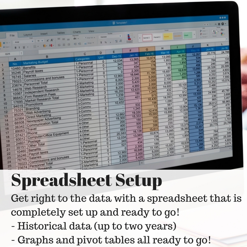 Spreadsheet Setup