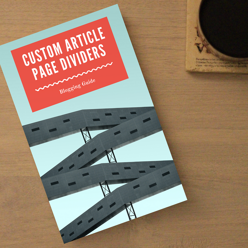 Custom Article Page Dividers