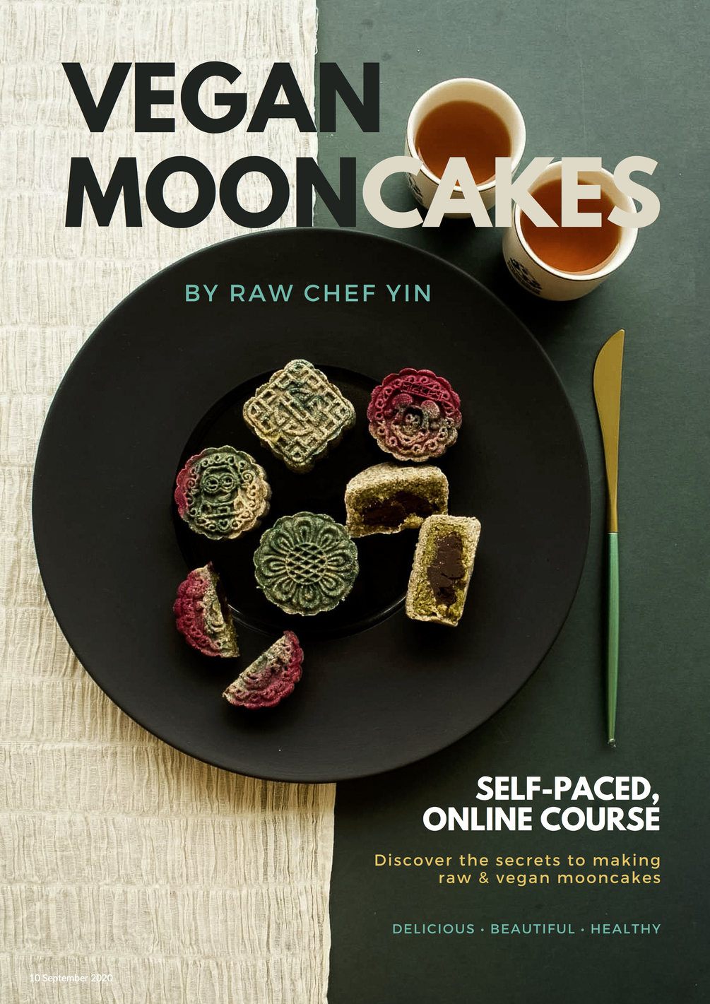 Mooncake Mania A Raw Vegan Mooncake Course ONLINE Self paced 