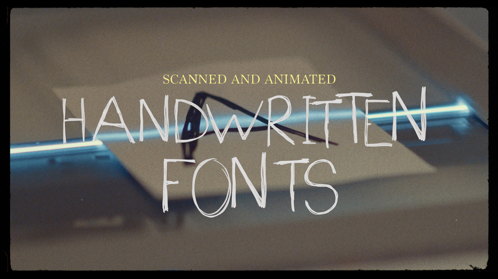 'SCRIBBLE' - Handwritten & Animated fonts for Creatives and Content ...