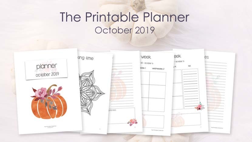 Weekly Planner - October 2019