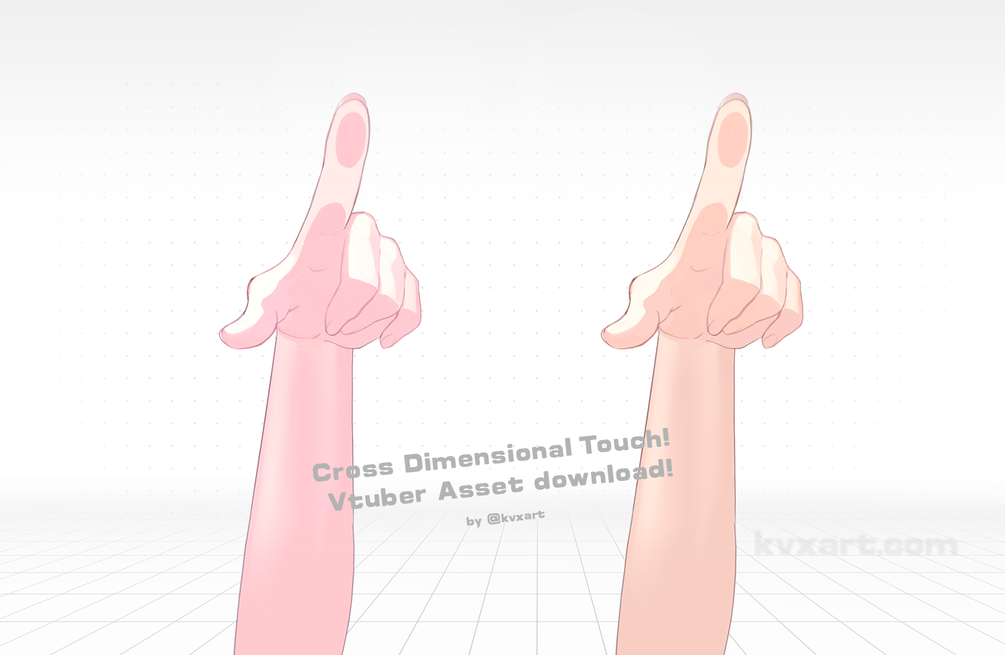 【Live2D】Vtuber Asset - Cross Dimensional Touch