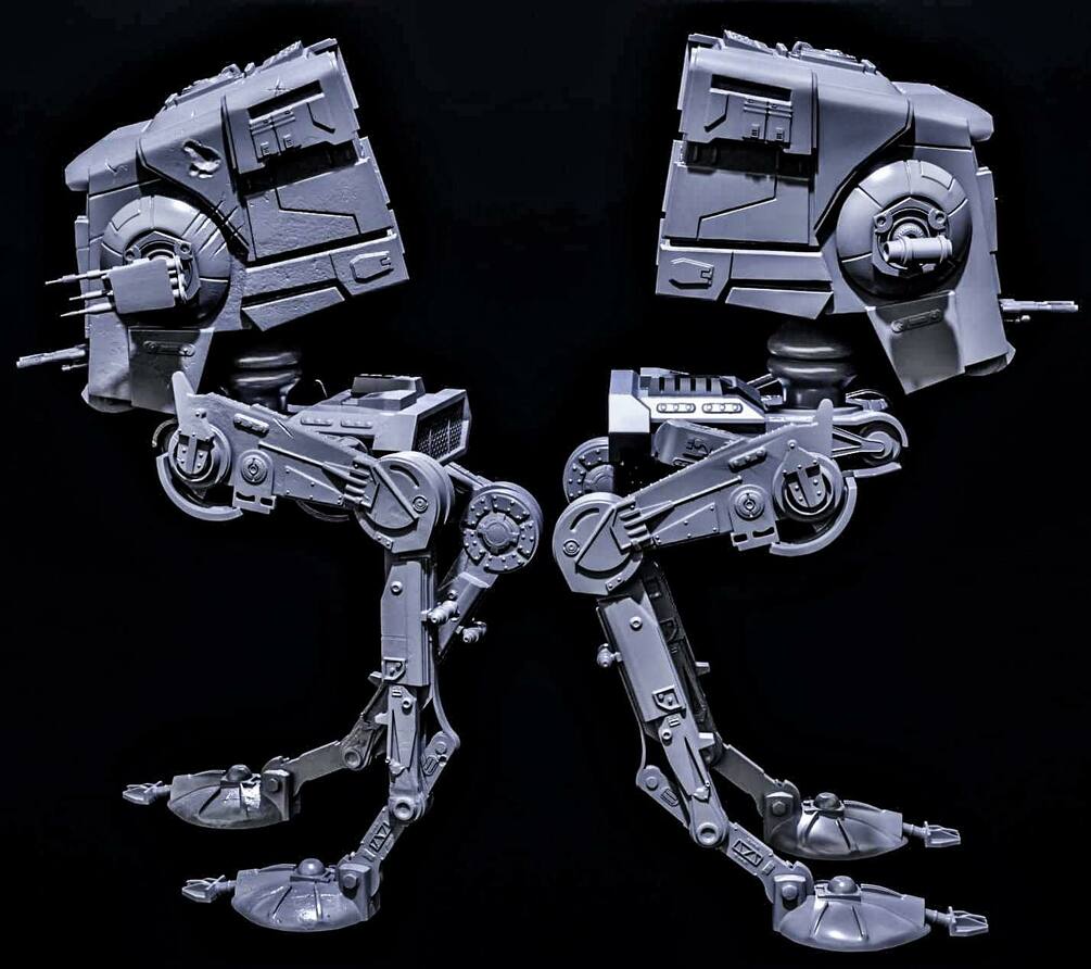 First Order Bipedal Walker 2 Versions