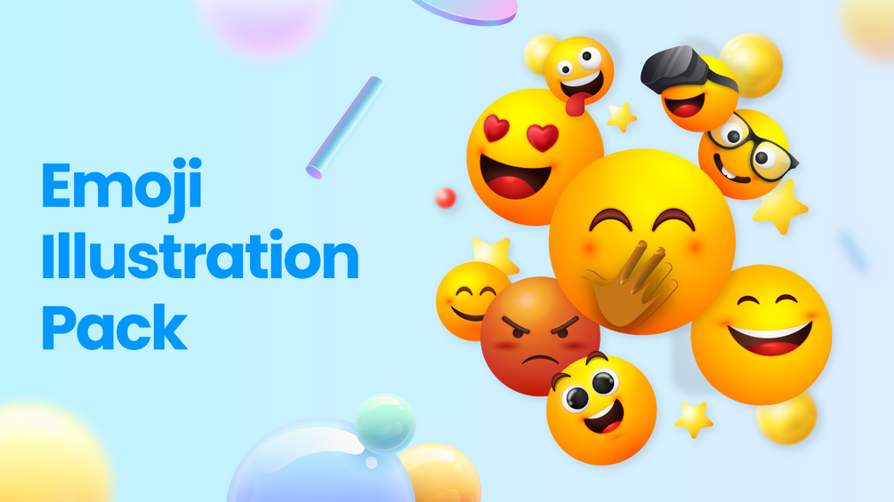 Free Emoji Pack Illustrations