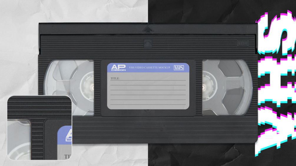 VHS Mockup (FREE)