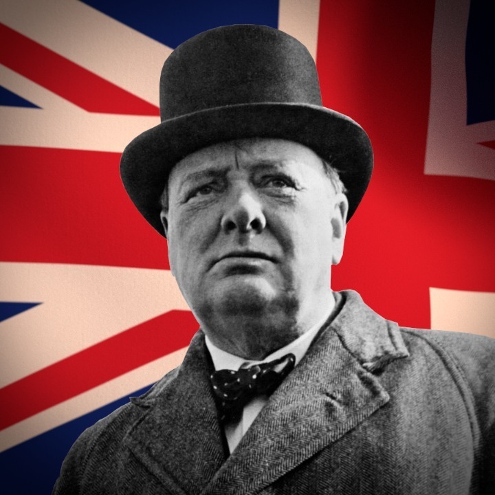 Winston Churchill 4D Facebook Profile Video