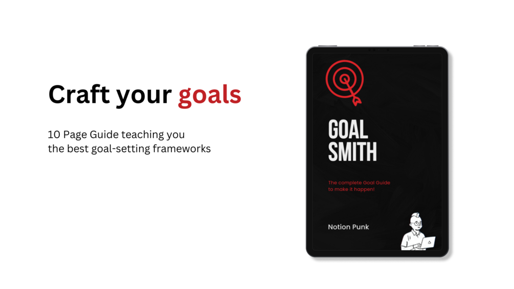 Goal Smith - The all-in-one Goal-Setting Guide