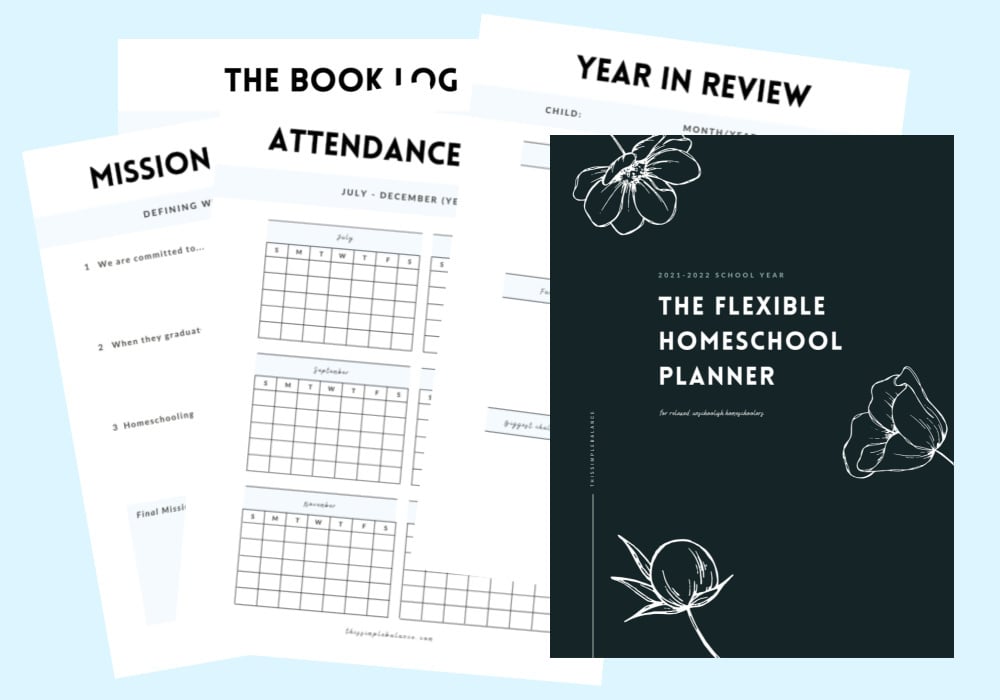 The Flexible Homeschool Planner