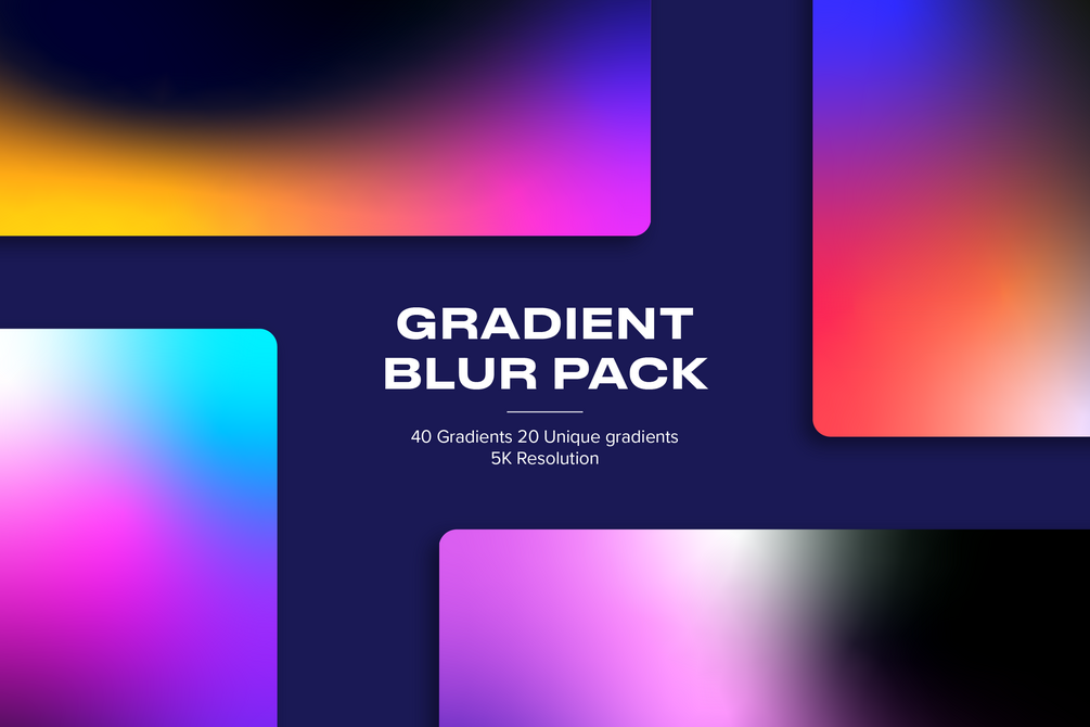 Gradient Blur Wallpaper Pack