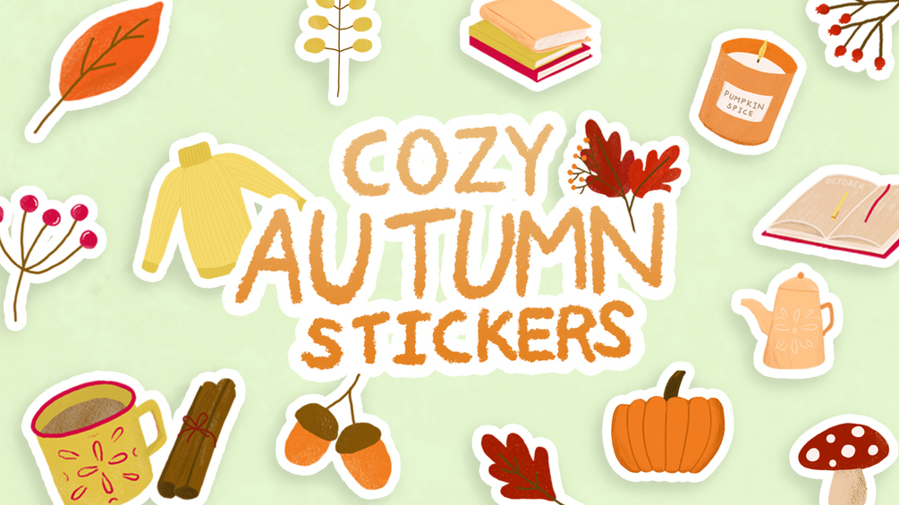 Autumn Cozy Digital Sticker- Good Note Sticker