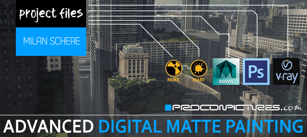 Advanced Digital Matte Painting for Film - Project Files