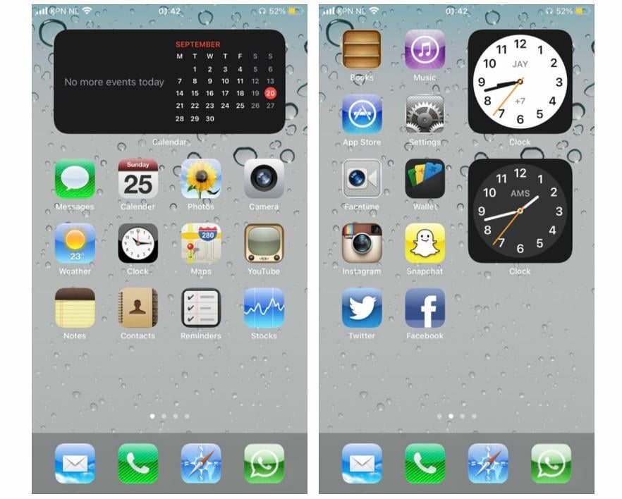 iOS6 Style Retro Icons Pack for iPhone