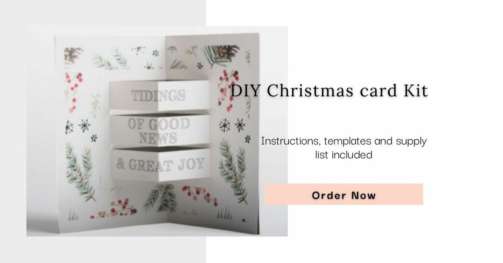 DIY Christmas Card Kit