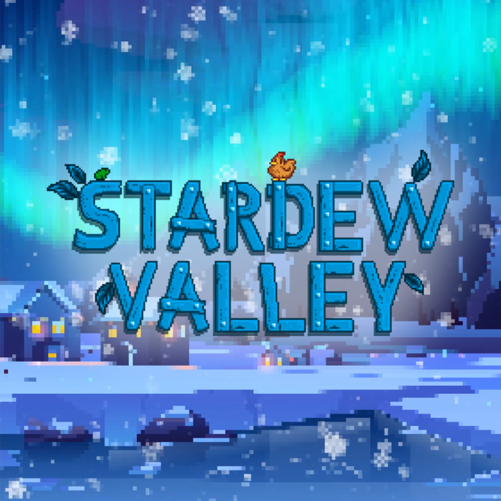 Stardew Valley New Year Animated Stream Overlay Package | Twitch YouTube