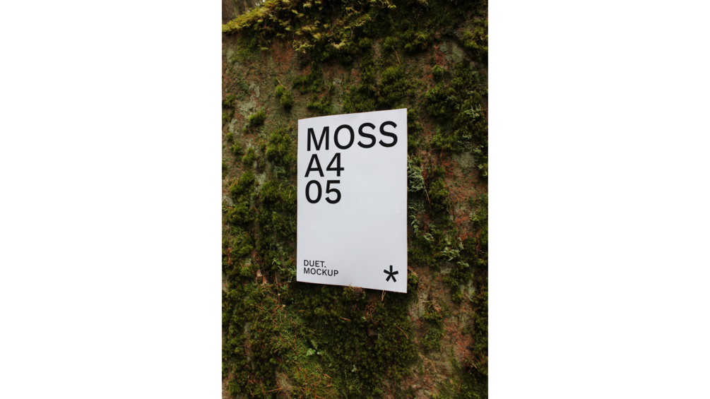 Moss A4_05 Mockup
