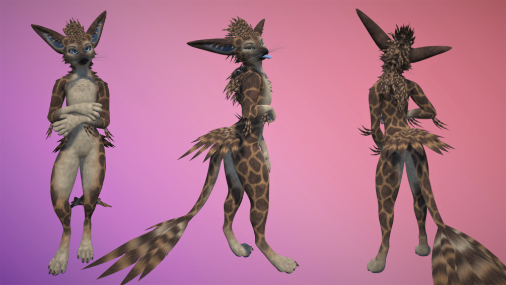 Giraffe Texture for Rexouium