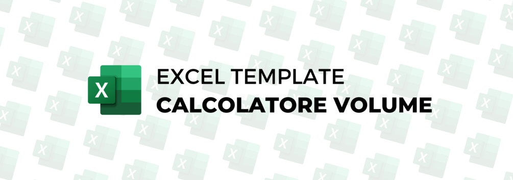 Calcolatore Volume | Excel Template