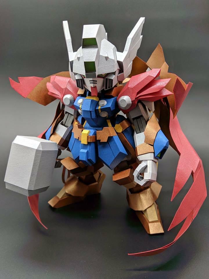Wing Thor Ver.Mo Papercraft