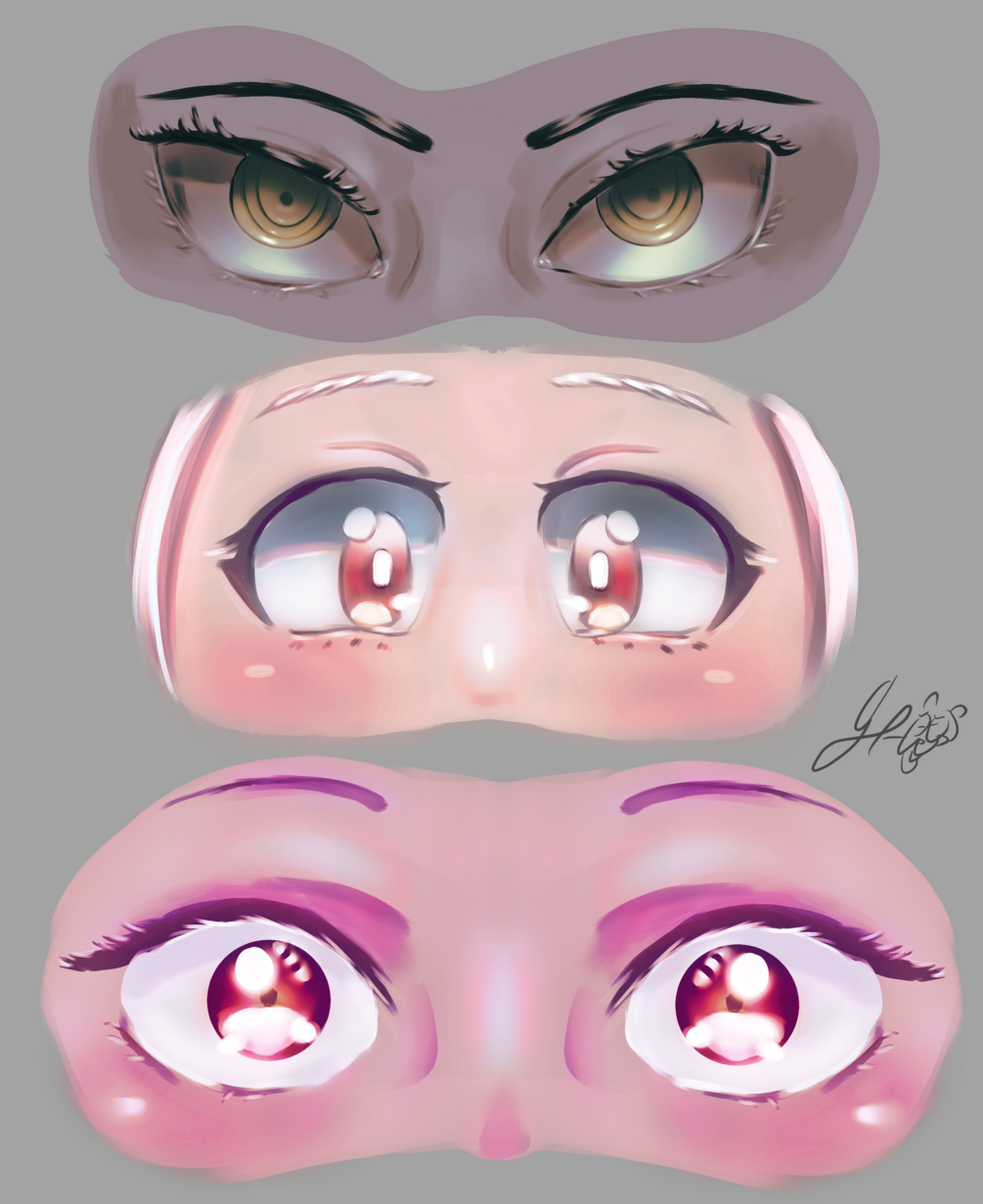 Anime Eyes PSD File (★‿★)