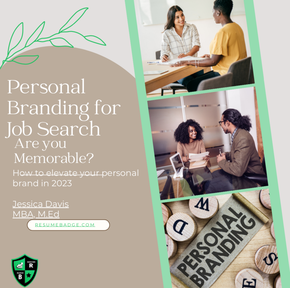 Personal Branding Guide by Resume Badge