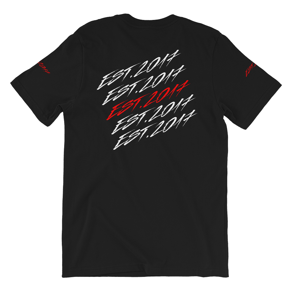 EST. 2017 # 2 - Black T-Shirt