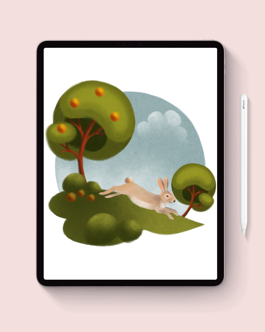 Landscape with Rabbit Tutorial Bundle