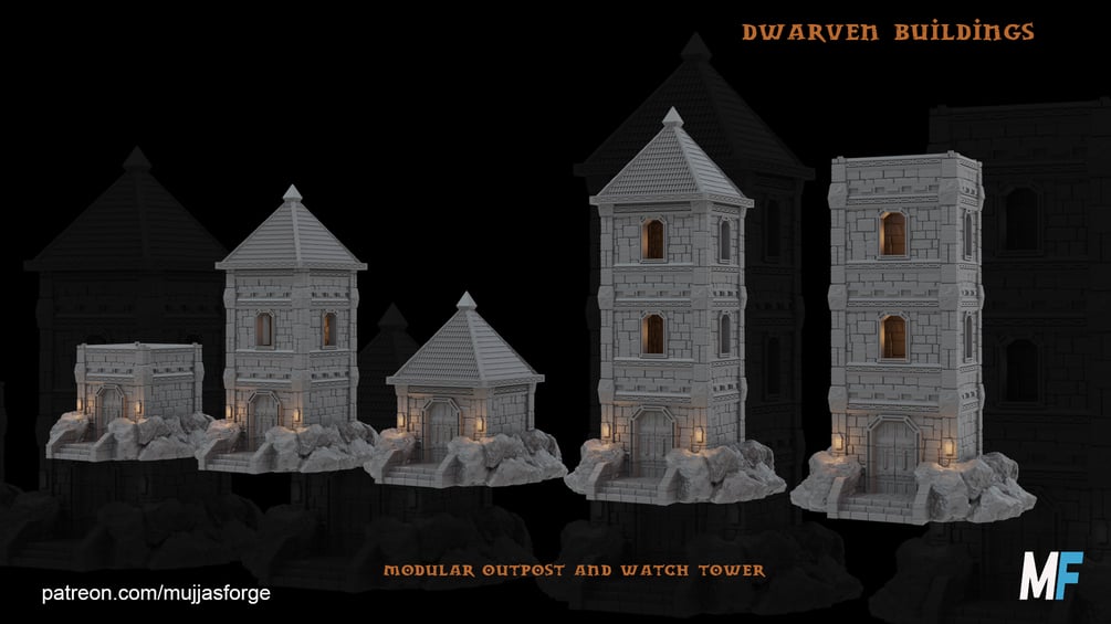 DWARVEN BUILDINGS PACK 1