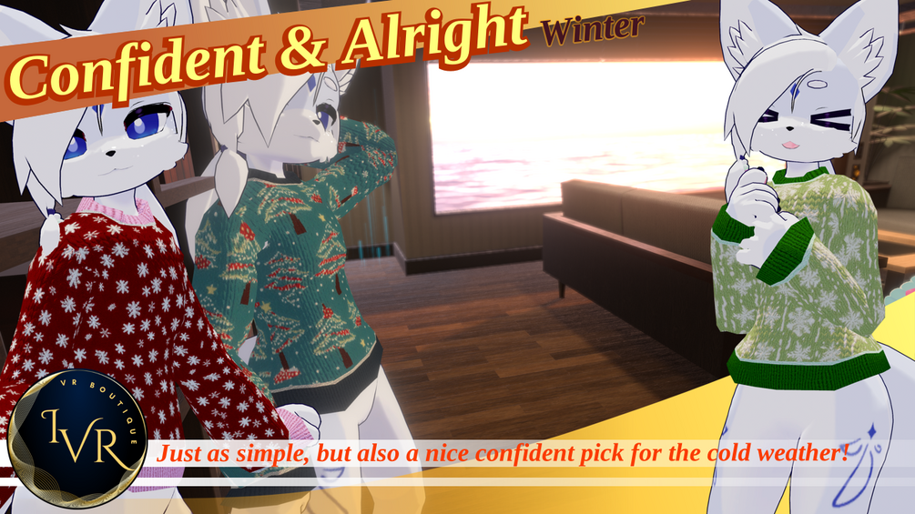 Xmas Sweater - Confident & Alright (VRChat)