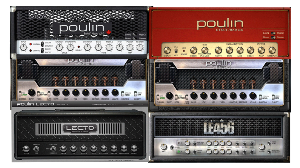 LePou Poulin Free VST Amp Collection