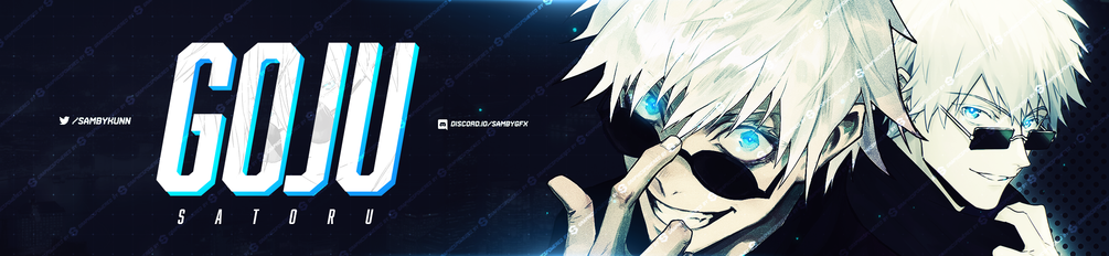Jujutsu Kaisen - Gojo Satoru Banner