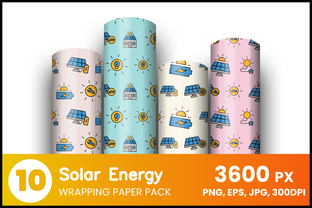 Solar Energy 10 Wrapping Paper