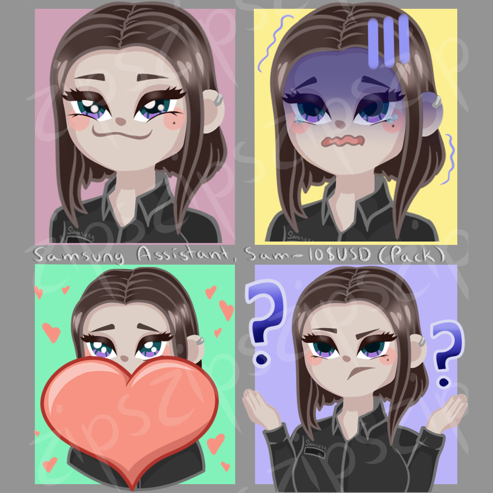 Samantha - Samsung Assistant Emojis